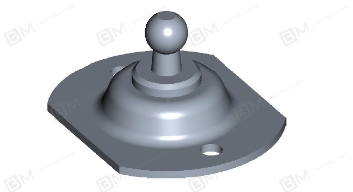 Raised Bracket with Ball | Berthold Marx