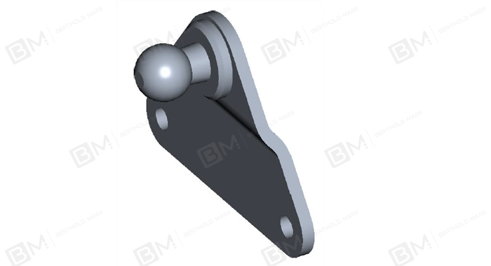 Flat Bracket with Ball | Berthold Marx
