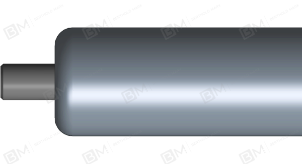 Stainless Threaded Gas Spring - Rod 14mm | Berthold Marx