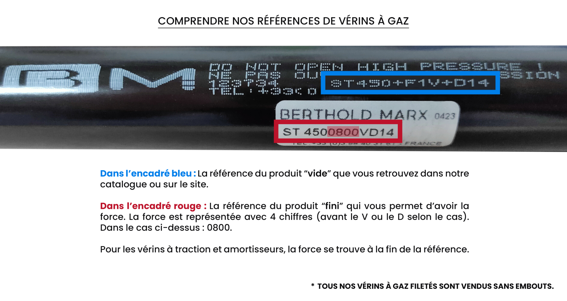 Vidéos tutoriels - vérins à gaz | Berthold Marx